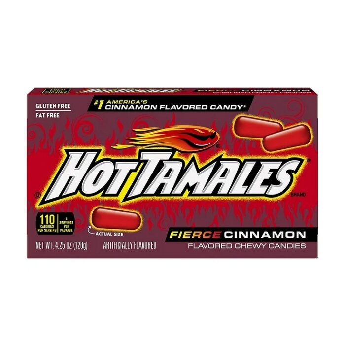 Hot Tamales Fierce Cinnamon Theater Box, 2,99